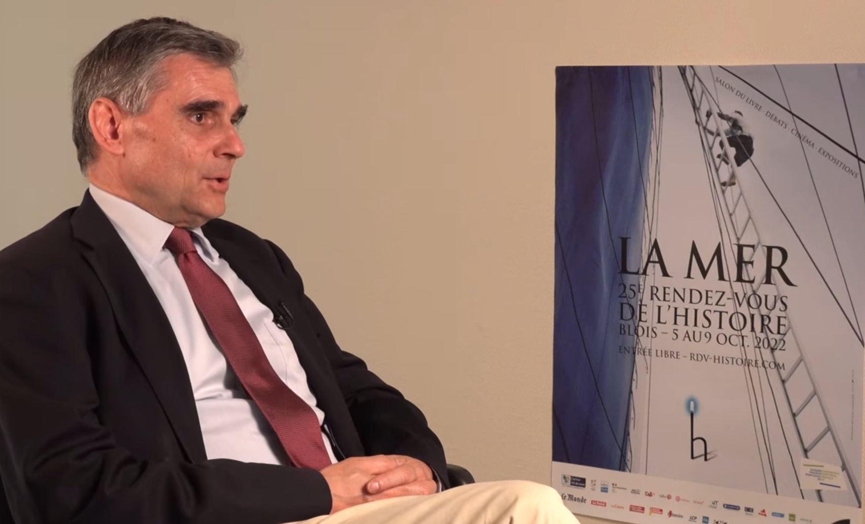 Apprendre la mer : présentation par O. Chaline | Histoire et archéologie maritimes - FED 4124